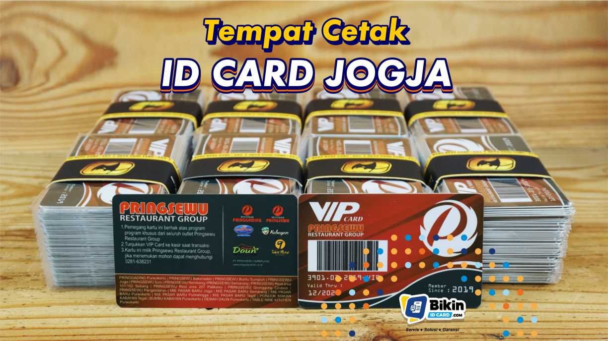 Cetak ID Card Jogja Murah Berkualitas | 0851 0050 6190