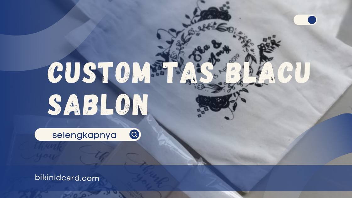 Tas Blacu Sablon Tren Ramah Lingkungan yang Stylish dan Fungsional ...