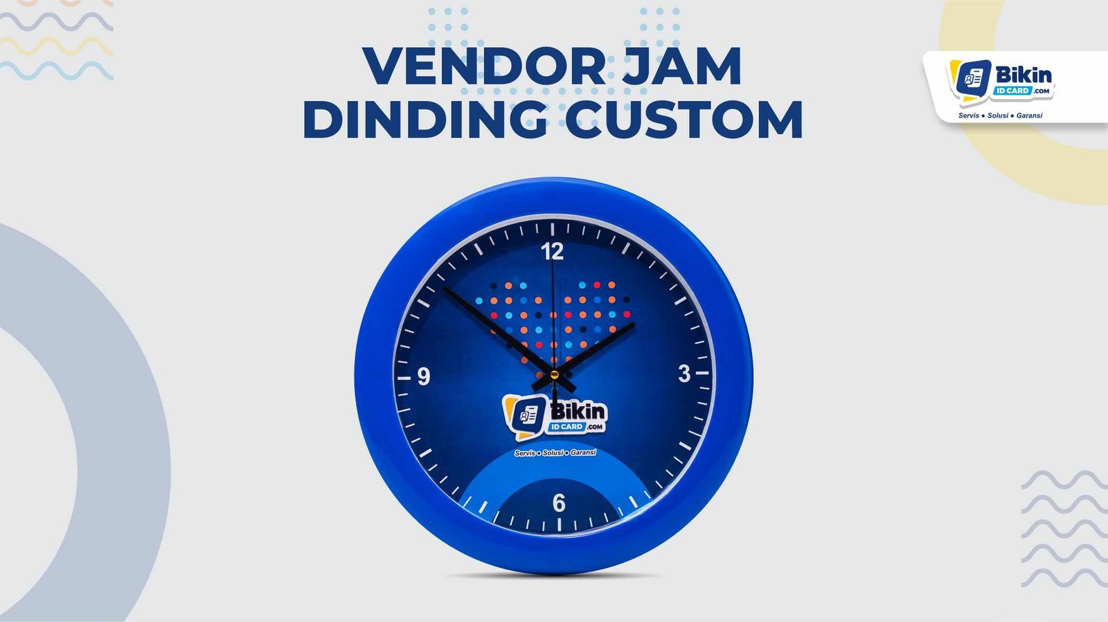 Rekomendasi Vendor Jam Dinding Custom untuk Promosi