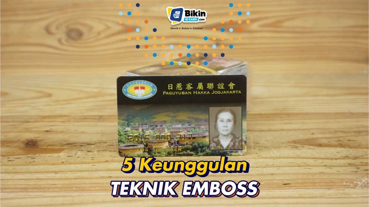 Wajib Tahu! Ini 5 Keunggulan Menggunakan Teknik Emboss