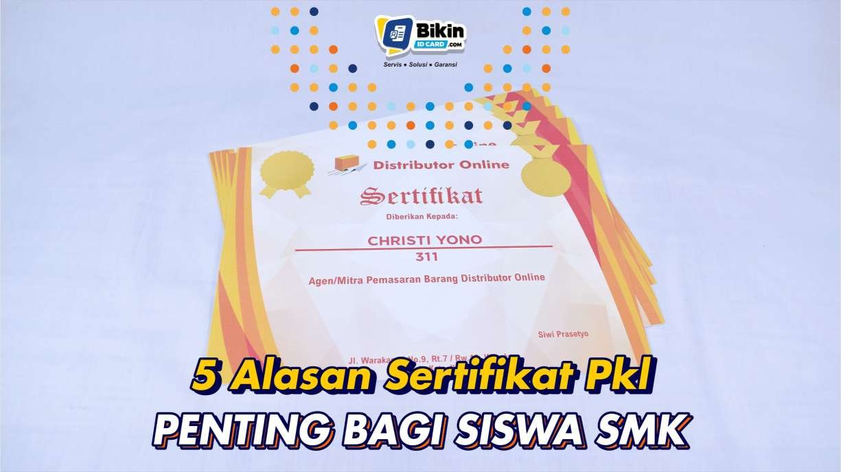 5 Alasan Kenapa Sertifikat PKL Penting Bagi Siswa SMK
