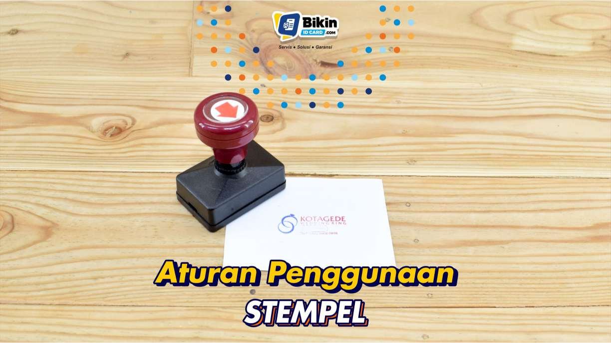 Aturan Penggunaan Stempel di Perusahaan hingga UMKM