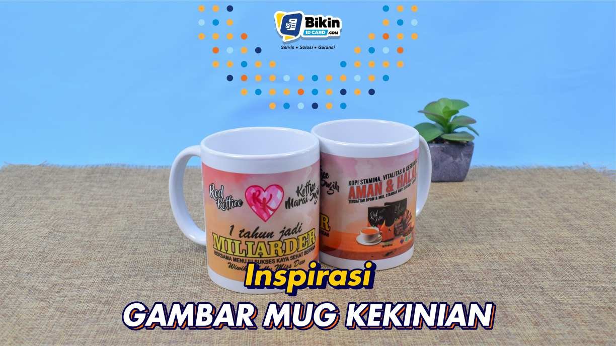 Inspirasi Gambar Mug Kekinian yang Cocok untuk Hadiah